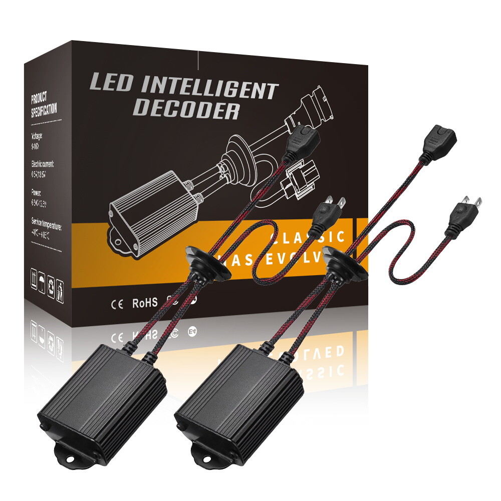 H4 9003 LED Canbus Error Canceler Decoder Lastwiderstand ...