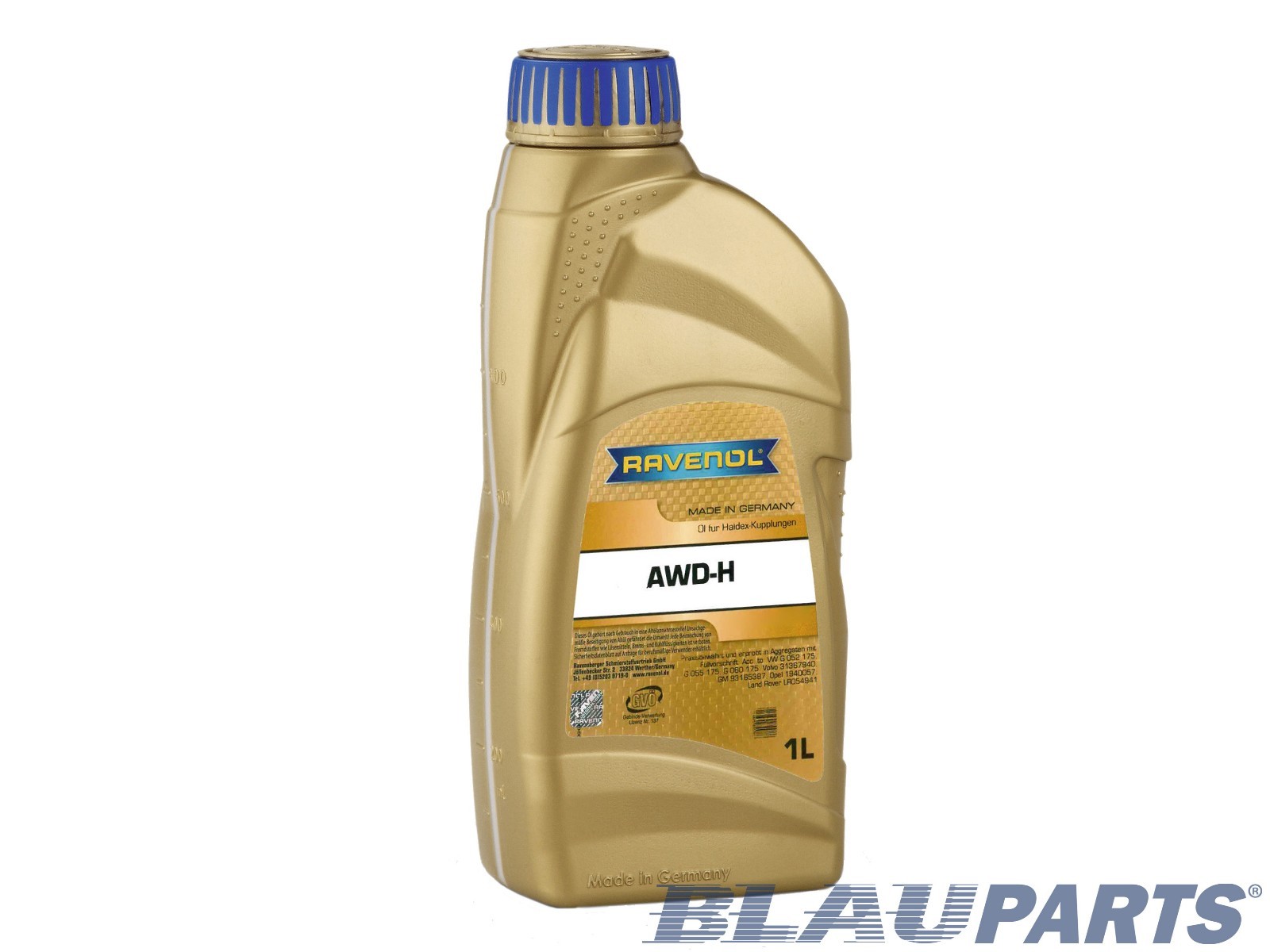 RAVENOL Haldex Fluid AWD-H 1L | Land Rover LR054941 LR003136, Volvo ...