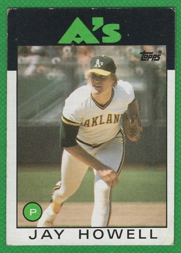 1986 Topps - #115 Jay Howell for sale online | eBay