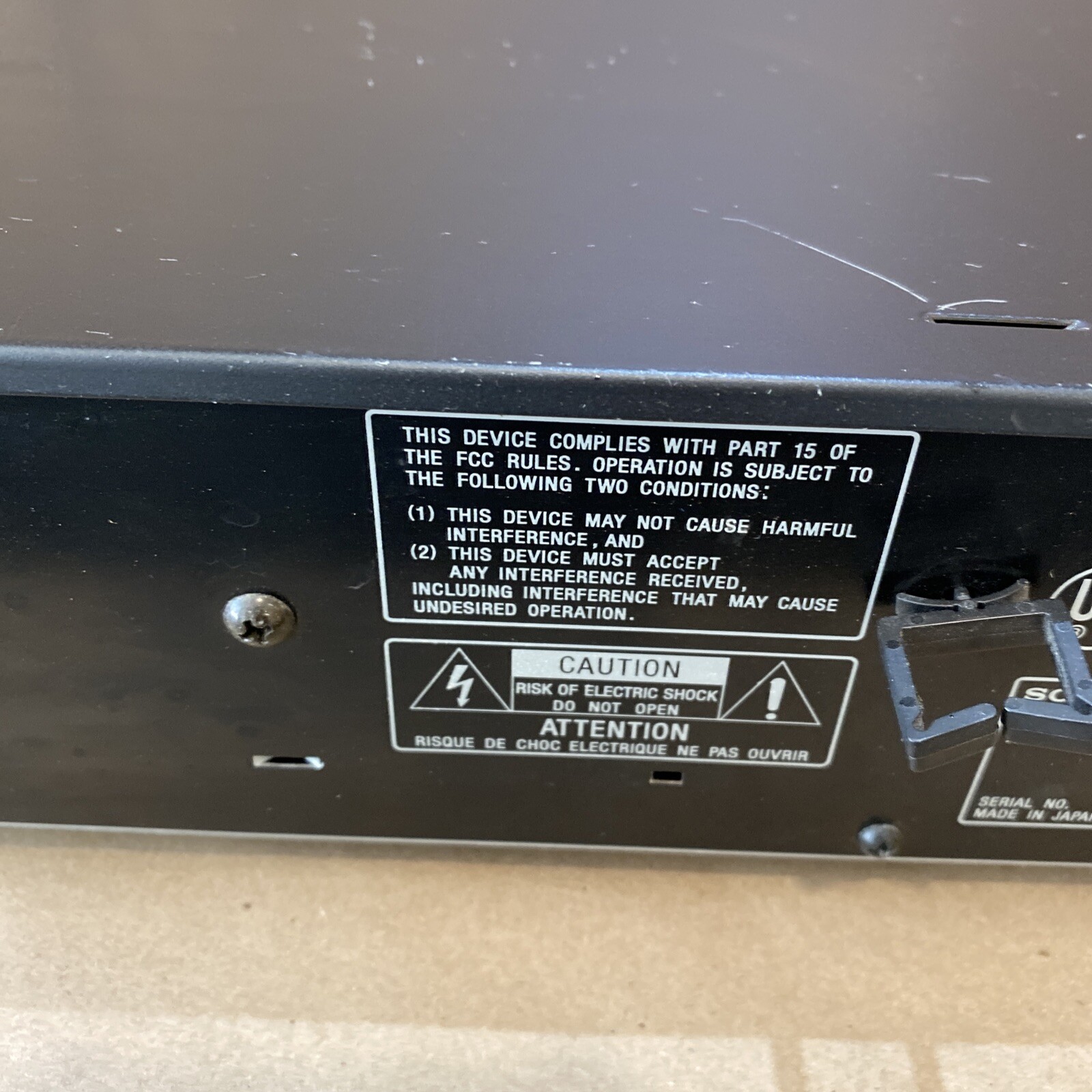 Sony Cdp-311 Single CD Compact Disc Player Black Tested for sale online ...