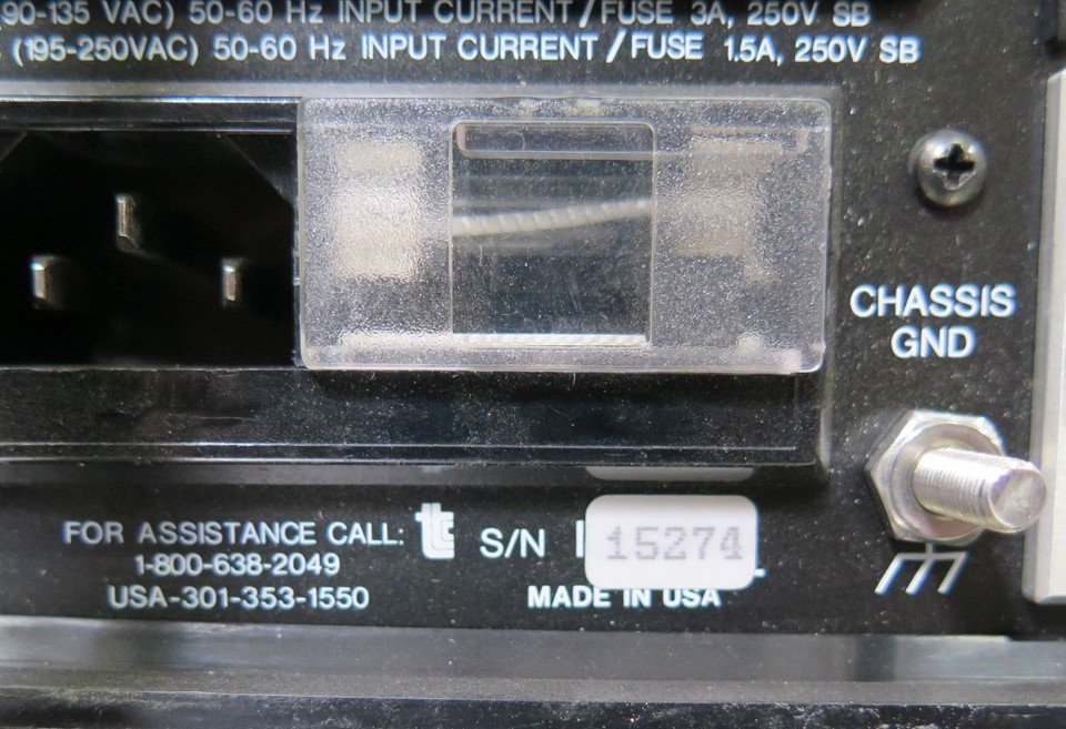 R198680 R198X58 TTC Telecommunications Fireberd 6000 Communications ...