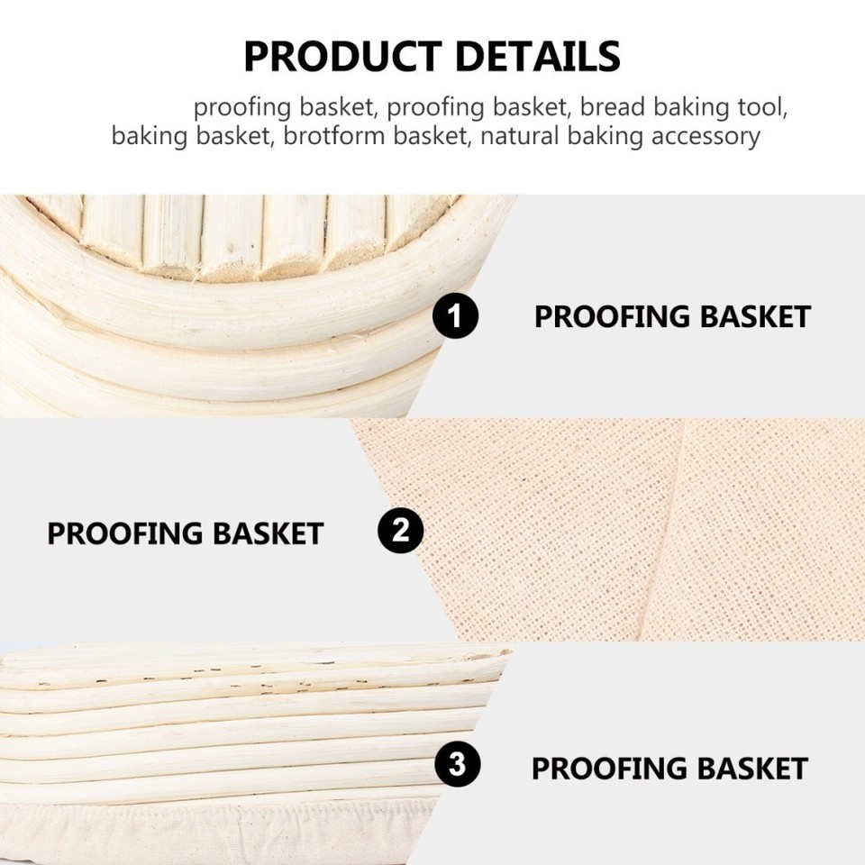 Bread Baking Tool Basket for Proofing Proofer Making Accessories | eBay ...