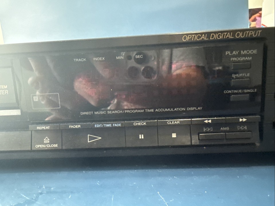 SONY CDP-770 CD player Made in Japan 1988 JP F/S Free shipping Tested ...