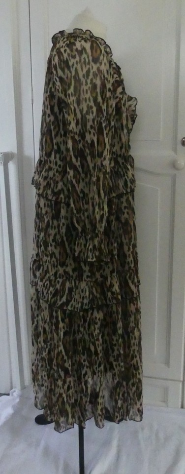 BNWT Tu Animal Print Lined Long Sleeve Dress UK 14 | eBay UK