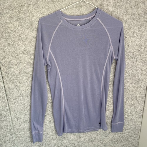Macpac Womens Size 10 Purple Lilac Long Sleeve Thermal Top Base Layer ...