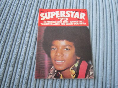 Superstar 73 popstar magazine number 18 ,March 1973 | eBay