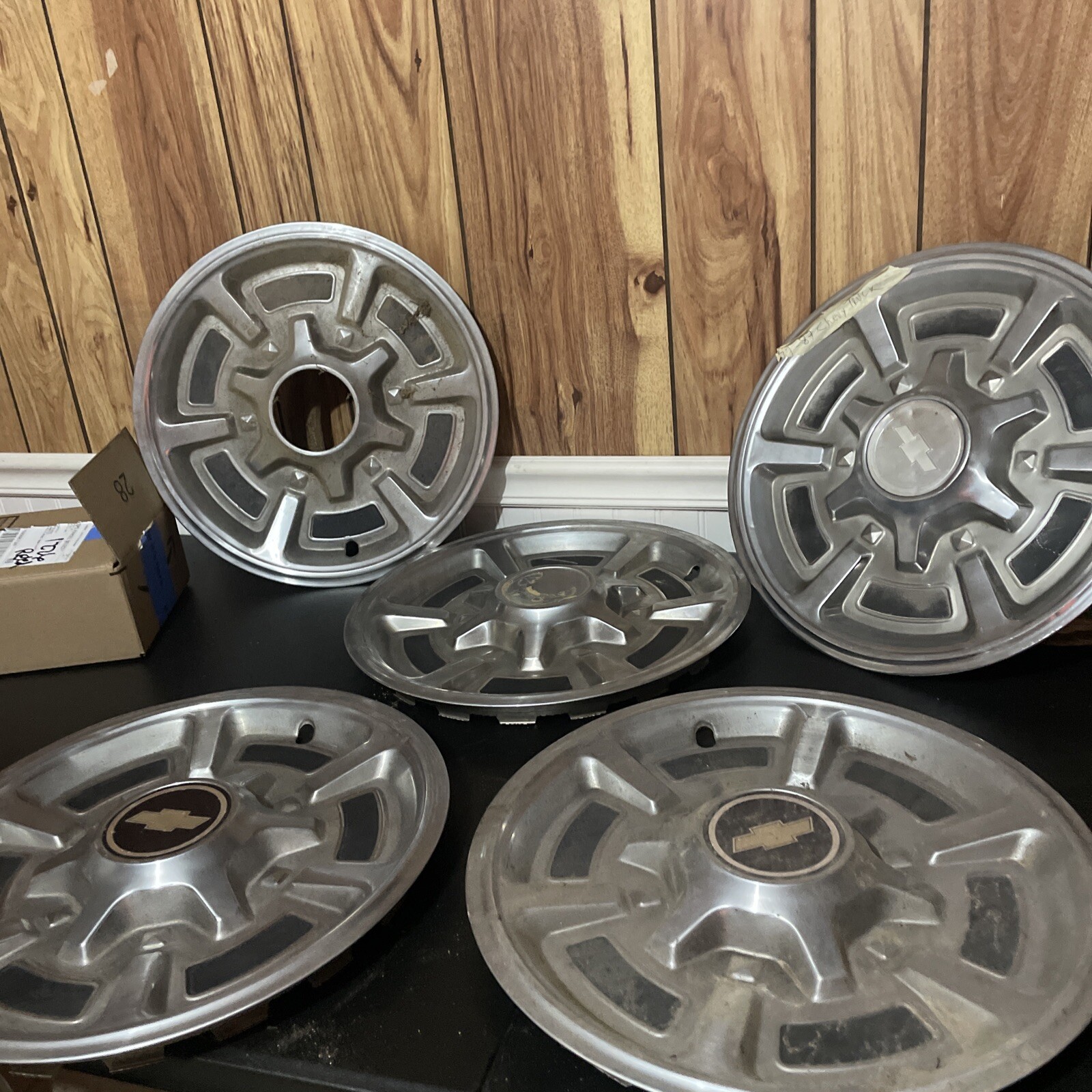 OEM Wheel Cover Hubcaps Chevy 1977 UP BLAZER C10 SUBURBAN G10 SILVERADO ...