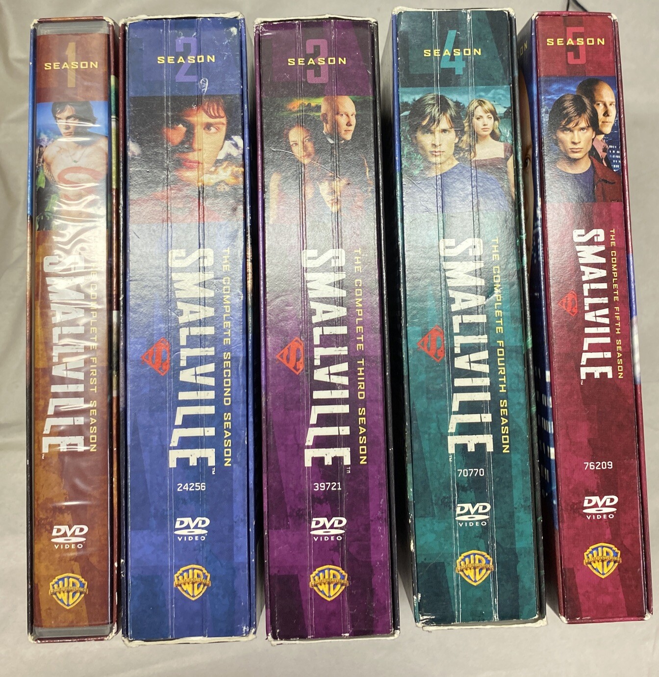 Smallville: The Complete Series DVD Lot (Seasons 1-10) Missing Disc 4 ...