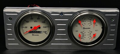 1940 1941 1942 1943 1944 1945 1946 1947 Ford Truck 2 Gauge Dash Panel ...