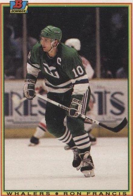 1990-91 Bowman - Ron Francis #254 for sale online | eBay