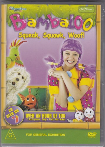 Bambaloo - Squeak, Squawk, Woof - DVD (Brand New Sealed) Region 4 PAL ...