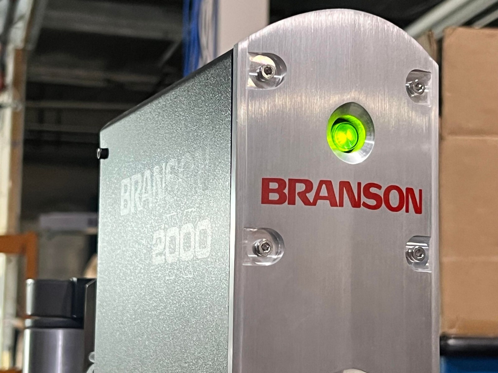 Branson 2000X Ultrasonic Welder with 2000Xdt Controller 30:1.5 1500W ...