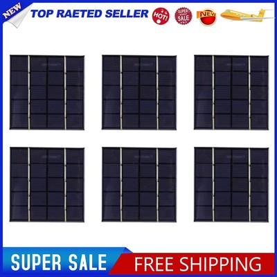 3W 5V Photovoltaic Cells Solar Plate for 3.7V Battery 3-5V Battery ...