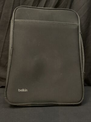 Belkin 16.5” Laptop Sleeve Case Bag Black Handle Zipper Pocket | eBay