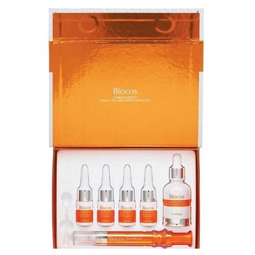 COREANA BIOCOS LUMINOUS EFFECT VITAMIN C COLLAGEN POWDER AMPOULE SET | eBay