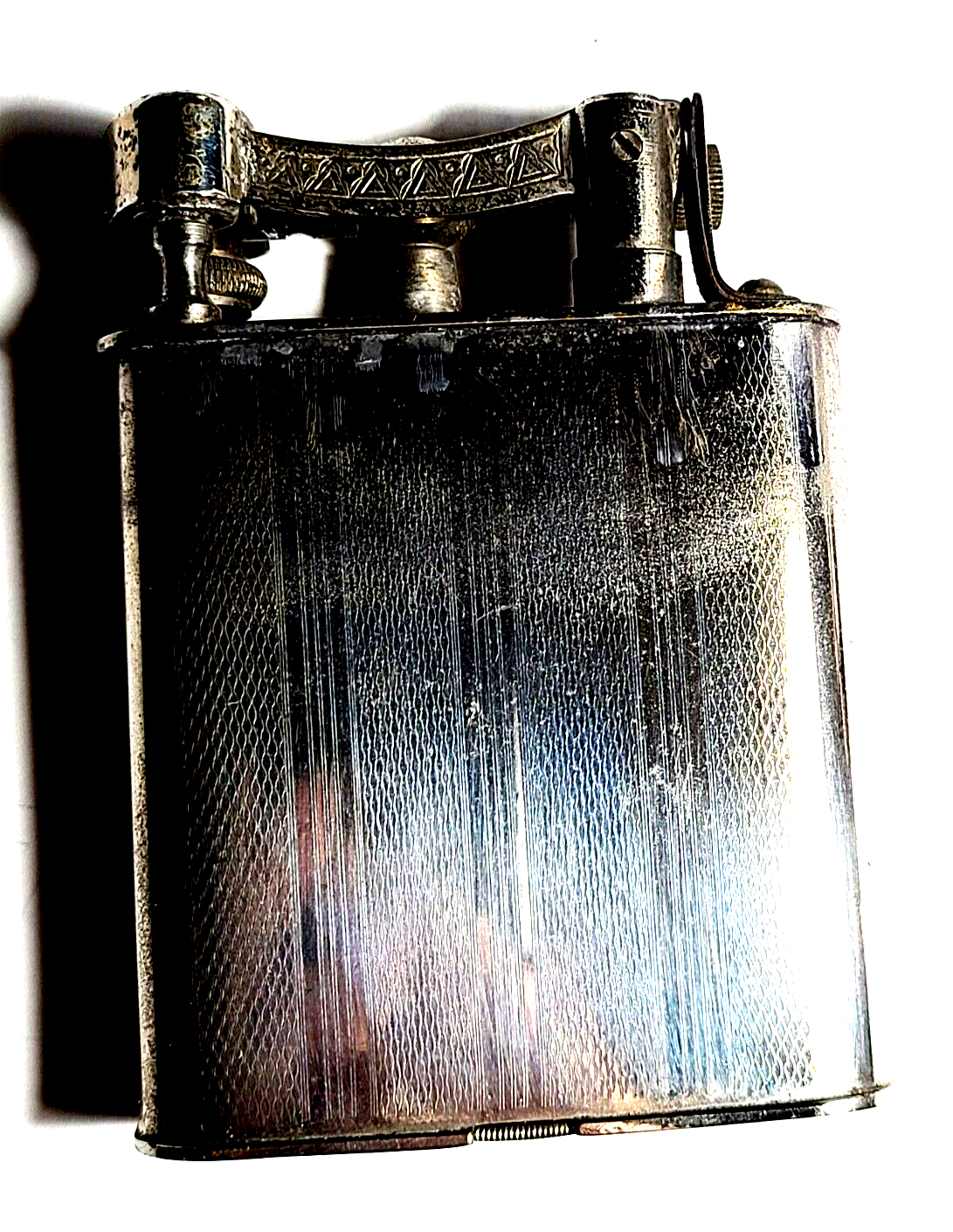 Vintage * Large Table Lighter “OCCUPIED JAPAN” By RELIANCE * w/Lift Arm ...