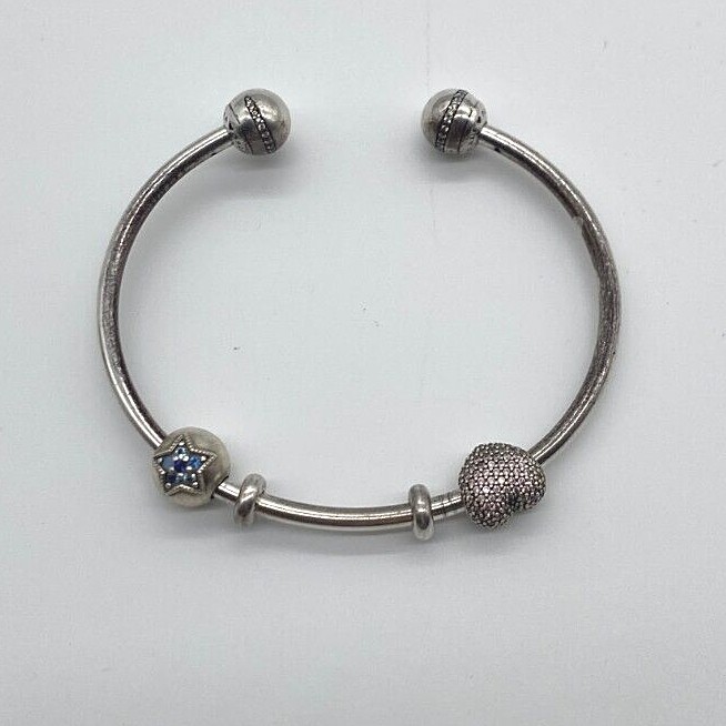 Pandora Limited Edition Shooting Star Open Bangle 2 C… - Gem