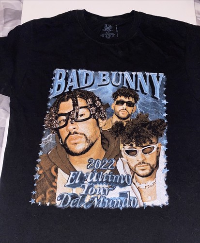 Bad Bunny El Ultimo Tour Del Mundo Shirt SIZE M | eBay