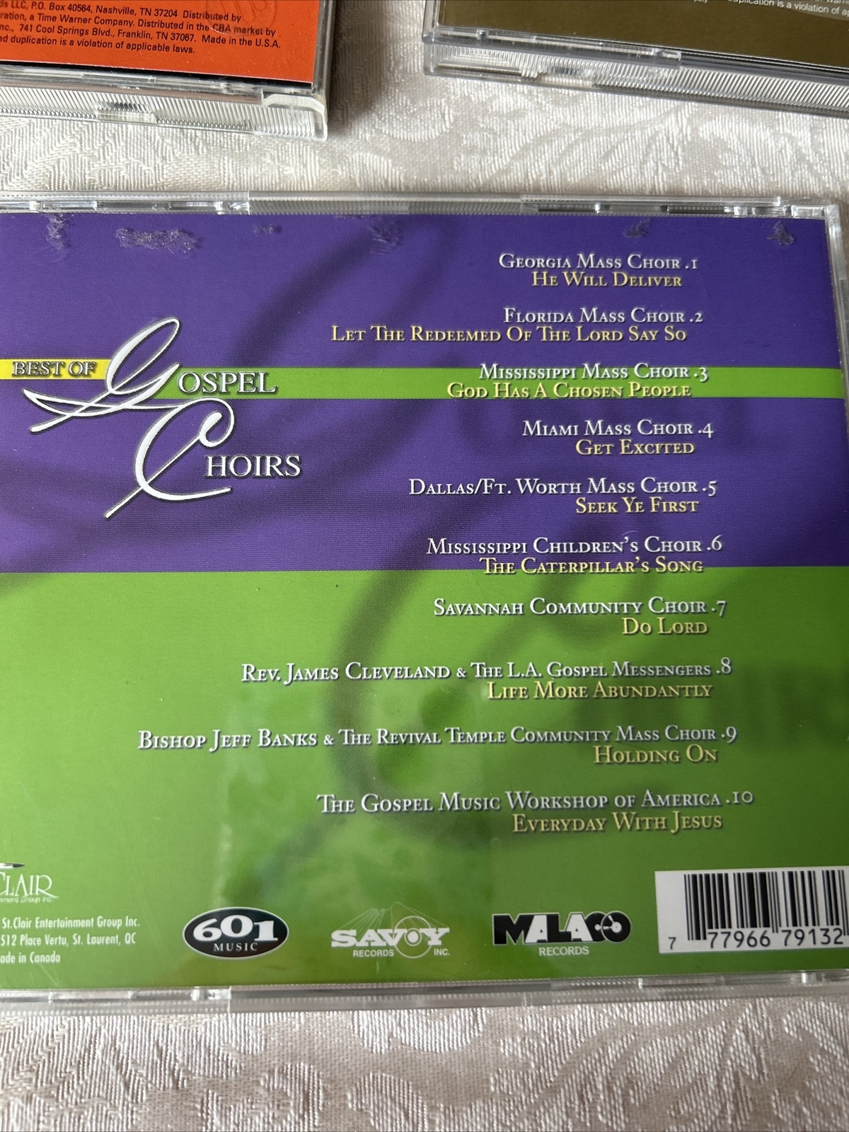 Lot of 2 MASS CHOIR CD’s Gospel Christian Varied Choirs | eBay