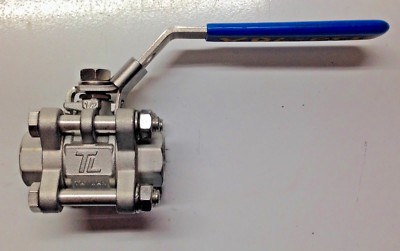 NEW 1/2" TRUELINE STAINLESS STEEL BALL VALVE CF8M 1000WOG WELD SOCKET ...