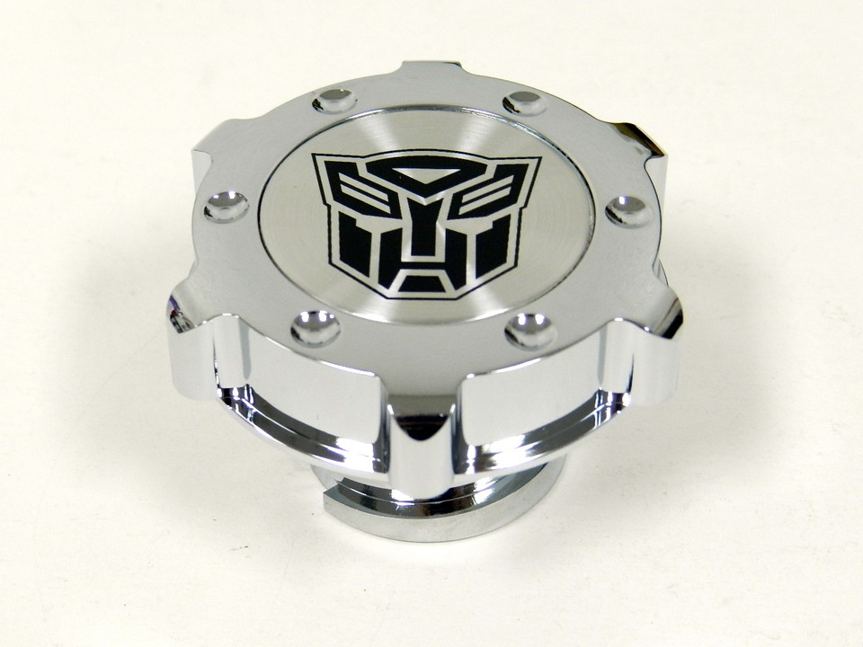 CHEVY CAMARO LS1 TRANSFORMERS AUTOBOTS CNC BILLET CHROME ENGINE OIL CAP ...