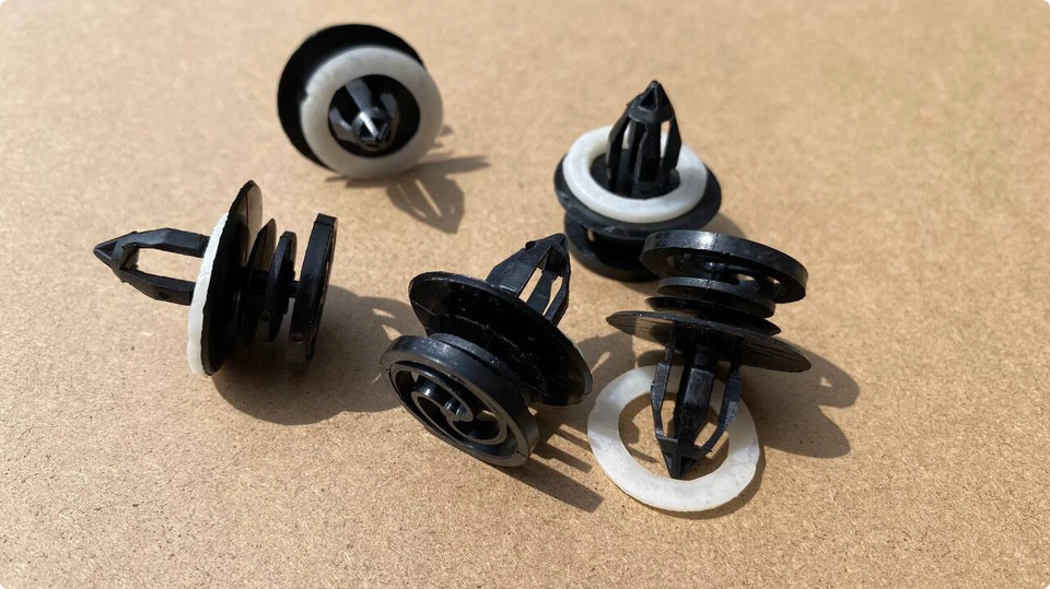 FIT TOYOTA Front Interior Door Panel Trim Clips Plastic Fixing ...