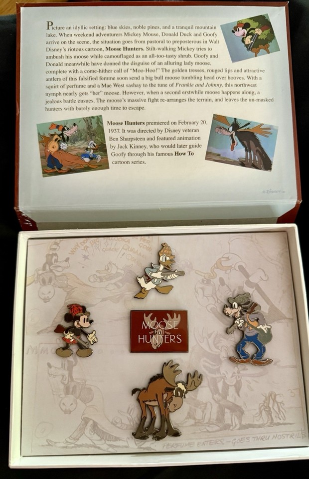 Moose Hunters Disney Pin Set | eBay