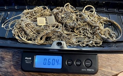 600+ Grams Scrap Gold Filled Mixed Lot Of Various Fineness 10K, 12K ...