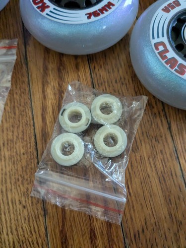 CLAS FOX Inline Racing Wheels LED Light Up W/ Bag 72MM 85A | eBay