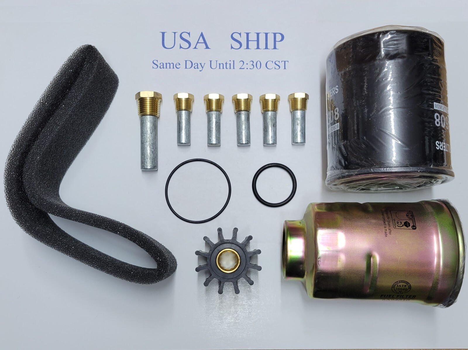 Maintenance Kit For Yanmar 6LPA Series 6LPA-STZP 6LPA-STP2 6LPA-STZP3 ...