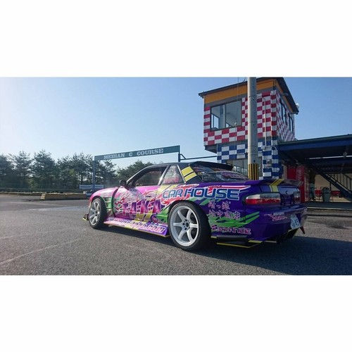 RC Car Decal set Akihito Fujio S13 SILVIA 2018 Meihan Special Vinyl ...