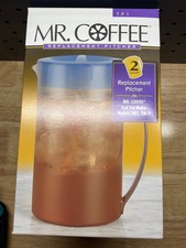 Mr. Coffee Replacement 2 Quart Pitcher for Iced Tea Pot Maker Red Tm1 ...