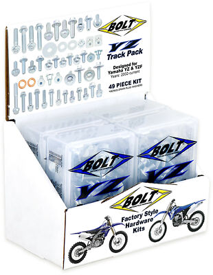 Bolt YZ Hardware Bolt Track Pack 6 pack for Yamaha YZ YZF WRF Models ...
