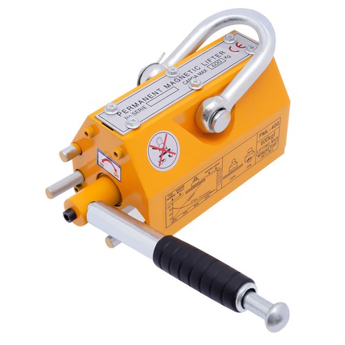 600 Kg 1320 Lbs Steel Magnetic Lifter Metal Lifting Galvanizing Crane W ...