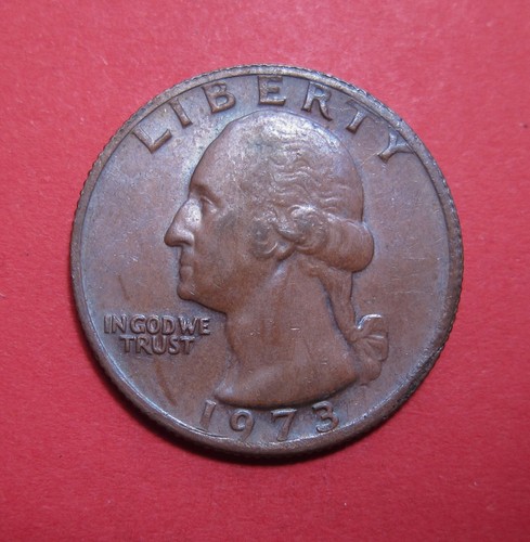 1973 Washington Quarter Mint Error - Missing Obverse Clad Layer | eBay