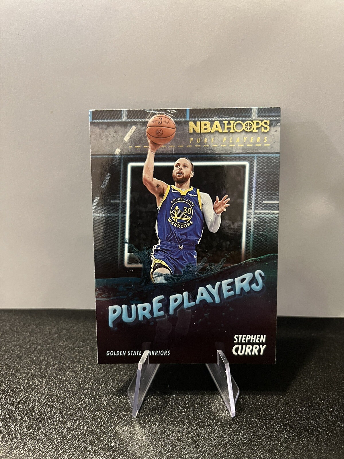 STEPHEN CURRY 2023-24 Panini Hoops Pure Players SP Holo Parallel Insert ...