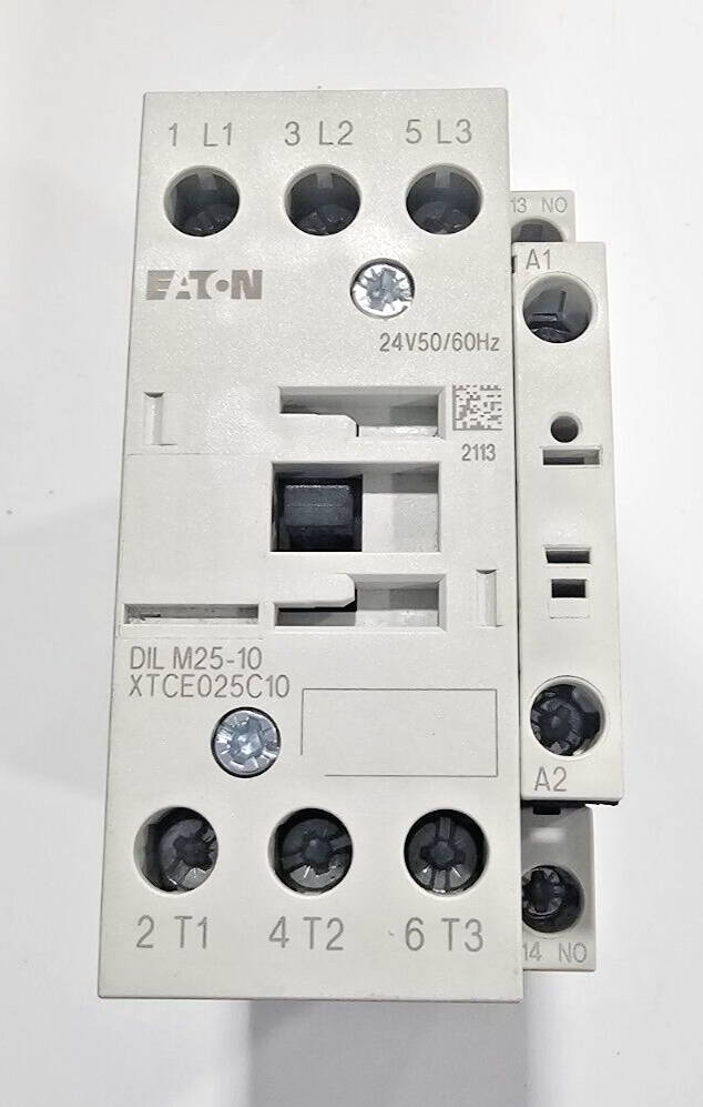 EATON MOELLER DIL M25-10 XTCE025C10 24V 5060HZ | eBay