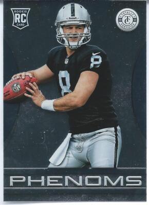 2013 Totally Certified FRESHMAN PHENOMS TYLER WILSON Raiders Titans ...
