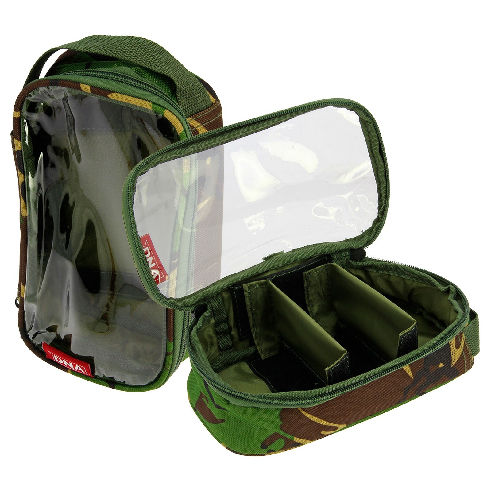 Fishing Tackle Carryall Holdall Bag Luggage Rod Pouches Buzz Bar DPM ...