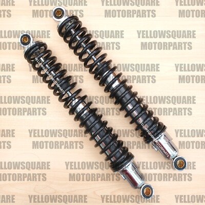 Rear Shock Absorbers Honda XL250 XL500 / XL 250 500 Black Chrome 400mm ...