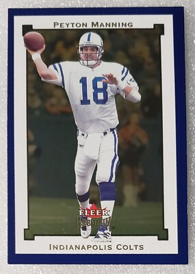 🔥PEYTON MANNING 2002 FLEER PREMIUM FOOTBALL CARD #14 INDIANAPOLIS COLTS ...