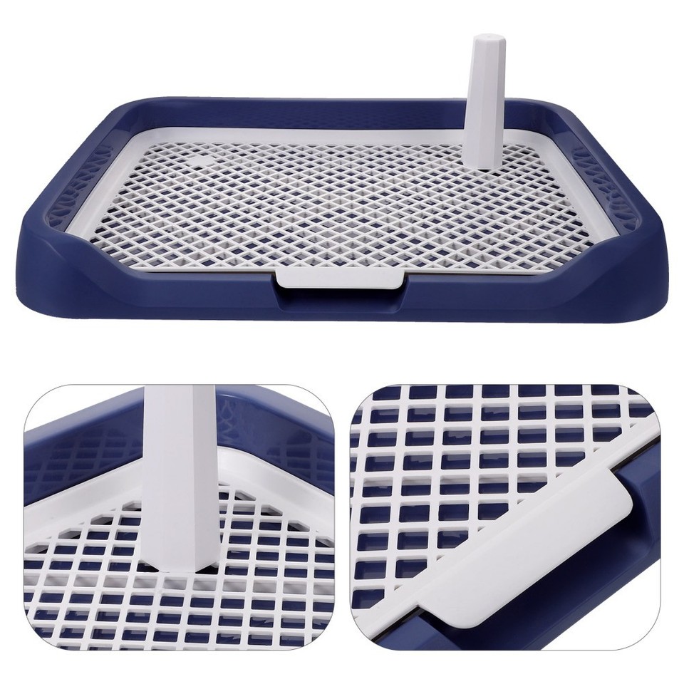 Dog Toilet Trays Puppy Training Multi-functional Pet Pee Pad Indoor ...