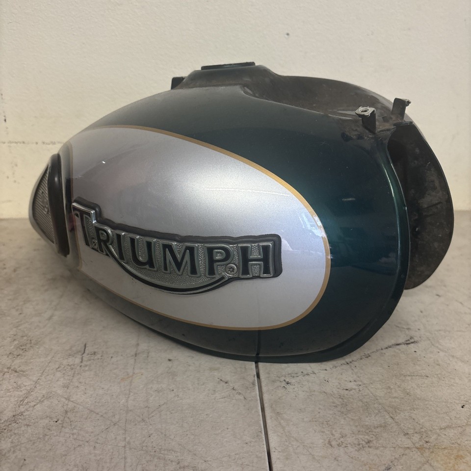 Triumph America 900 OEM Fuel Gas Tank T2400915-HK Goodwood Green ...