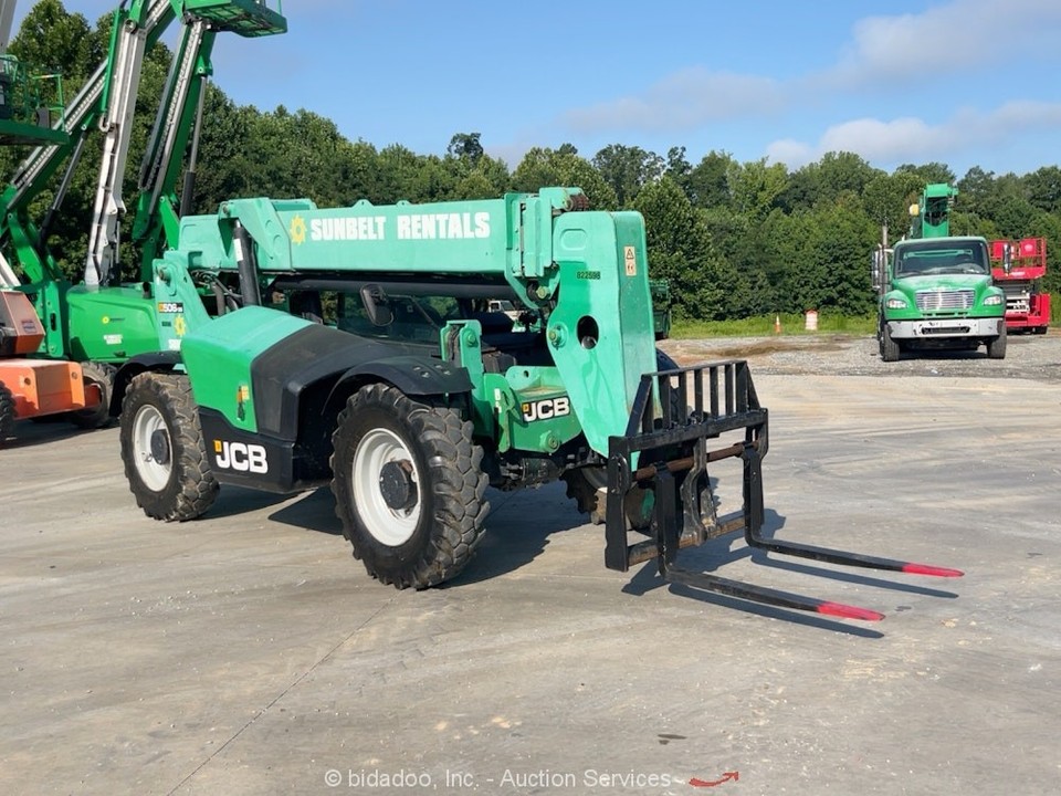 2016 JCB 506-36 6,000 lbs Telescopic Reach Forklift Telehandler Aux Hyd ...