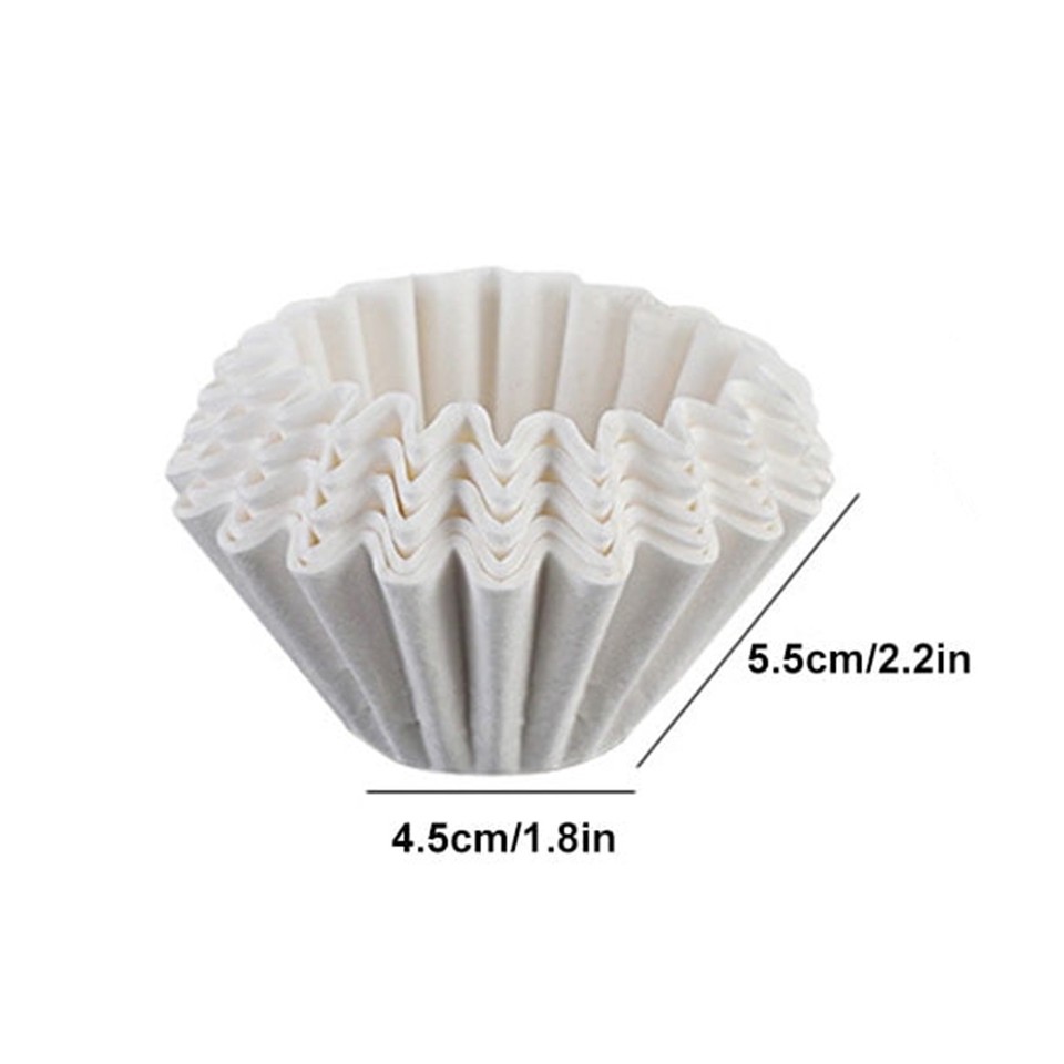 50 Pack Coffee Filters Basket Paper Coffee Filters Small Coffee Maker ...