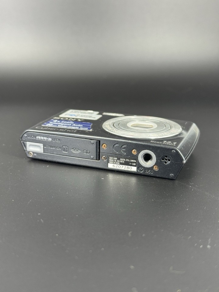 Sony Cyber-Shot DSC-W510 12.1MP Digital Camera 4x Optical Zoom Black ...