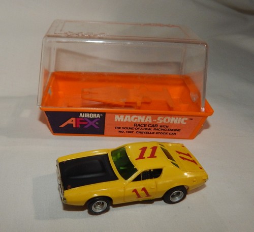 1979 PARTS PARTS or Repair AFX Aurora #11 Yellow HO Magna Sonic Slot ...