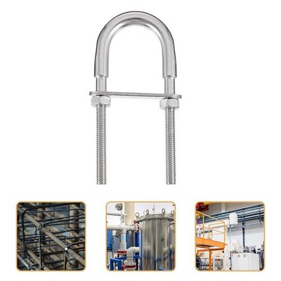 U Clamps Bolt Saddle Fastener Stainless Bolts Marine U-tube Heavy Duty ...