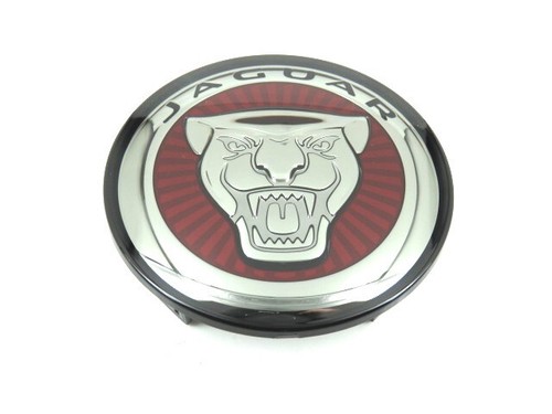 Genuine New JAGUAR GROWLER GRILLE RED BADGE Front Emblem J9C5144 ...
