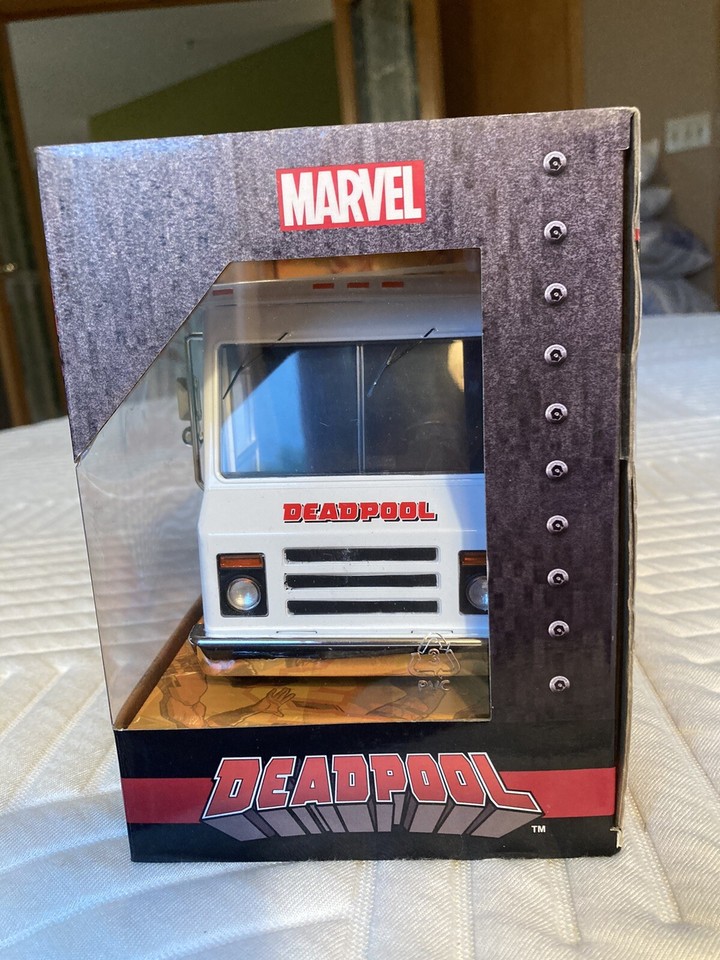 Metals Die Cast Deadpool Taco Truck 1:24 Hollywood Rides Red NEW | eBay